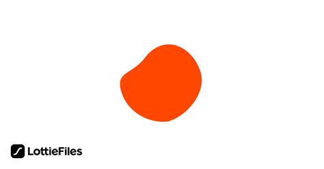 Free Blob Orange Animation By Guillermo Guzman Lottiefiles