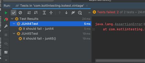 how to use junit4 and junit5 in one project android pro