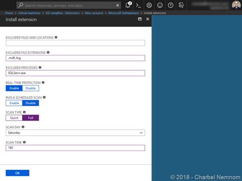 How To Update Microsoft Antimalware Policies For Azure Virtual Machines With Powershell