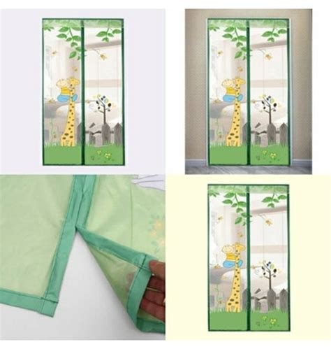 옥이드림 기린방충망 100x210cm 여닫이방충망 문모기장 모기장커튼 티몬