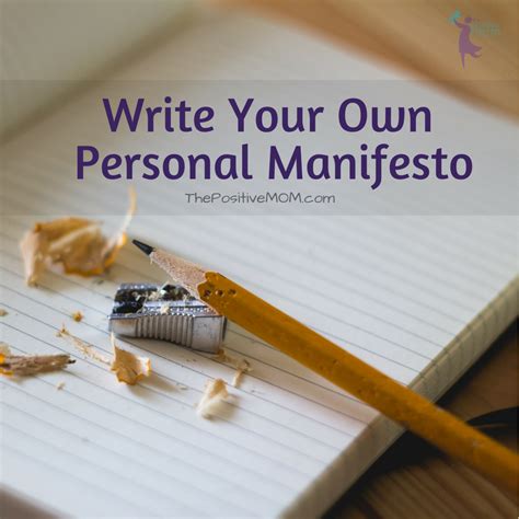 Discover Yourself And Learn How To Write Your Personal Manifesto Elayna Fernandez The