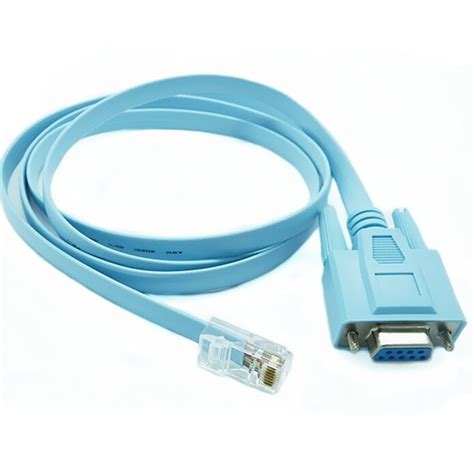 Db9 To Rj45 Console Cable For Cisco Device Management Serial Adapter Cable Shopee Malaysia