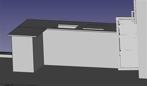 Stl File Simple Kitchen Counter・3d Printer Design To Download・cults