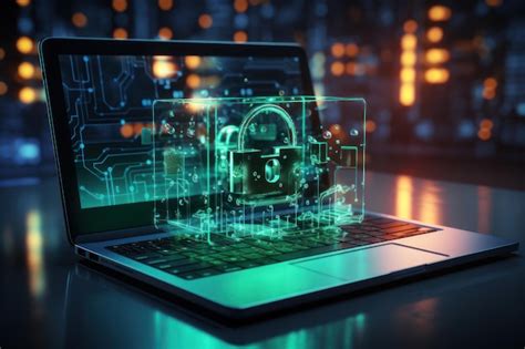 Premium Ai Image Cybersecurity And Privacy Concept Of Data Protection