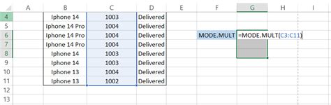 Mode Sngl Function Formula Examples How To Use Wall Street Oasis