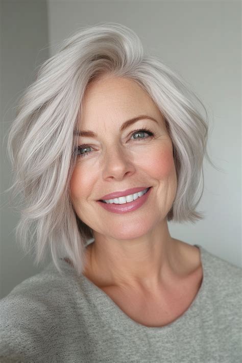 50 Chic Hairstyles For Women Over 50 With Fine Hair Get Inspired By Creativebooster