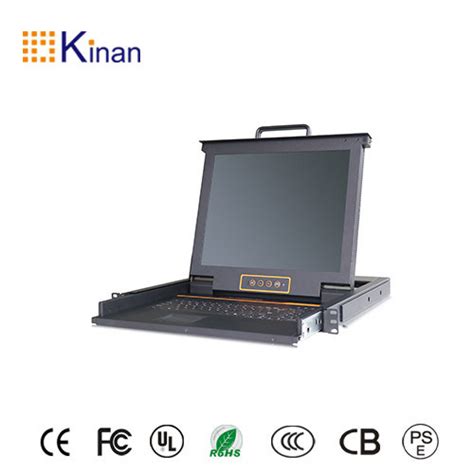 Kinan U Rack Mount Console Lcd Kvm Port Kvm Switch And Kvm Switch Port