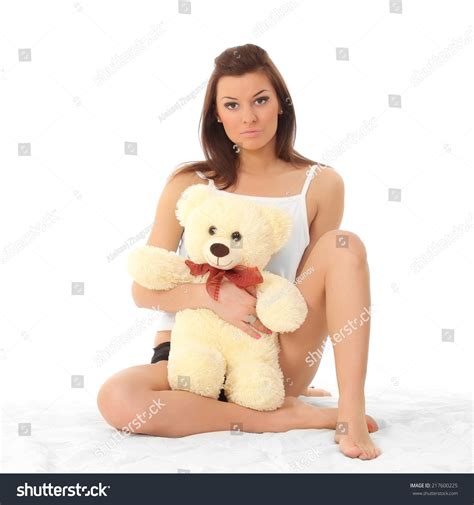 Sexy Girl Lingerie Teddy Bear Stock Photo Shutterstock
