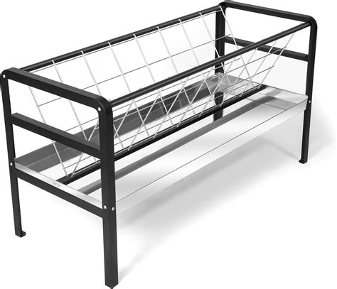 Goat Hay Feeder Pasture Hay Grain Feeder For Goats