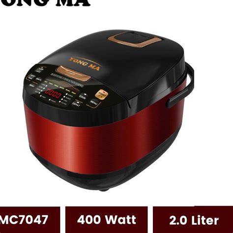 Jual Murah Yongma Smc7047 Magic Com 2 Liter Digital Eco Ceramic Rice Cooker 400 Watt Yongma Smc