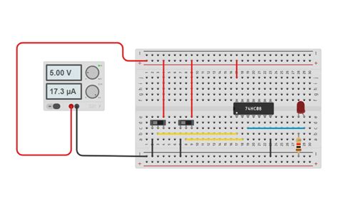 Circuit Design And Gate Tinkercad