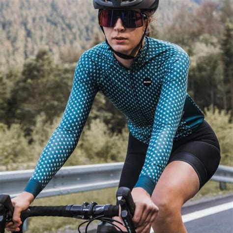 2021 새로운 스타일 여성용 통기성 사이클링 저지 긴 소매 자전거 의류 Mtb 자전거 저지 재킷 스포츠웨어 로드 의류 상의사이클링 저지 Aliexpress