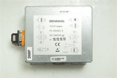 Benning Tcpip Adapter 10003653 Part2go