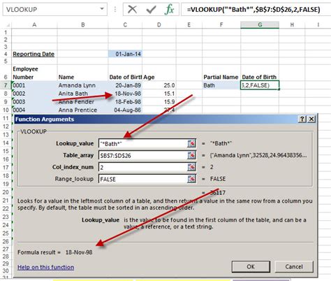 Partial Vlookup Match Contains Part Of The Value Online Excel Training AuditExcel Co Za