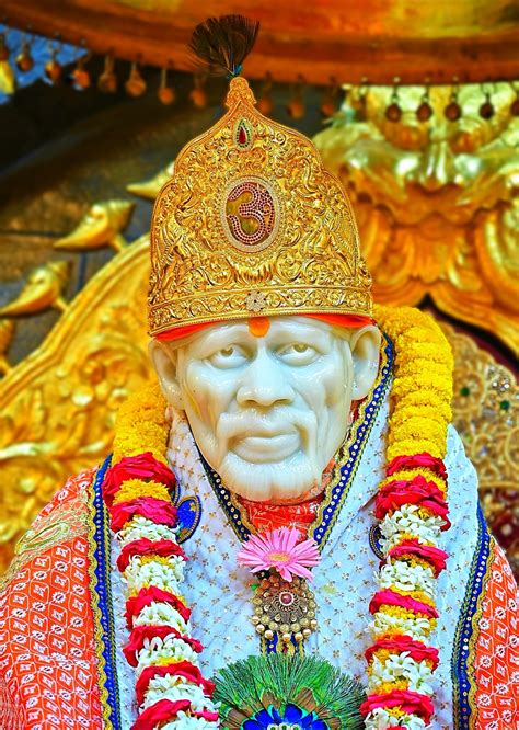 ॐ साई राम श्री साईबाबा समाधि मंदिर शिर्डी साई मुख दर्शन 19 04 2025 शिर्डी माझे पंढरपूर