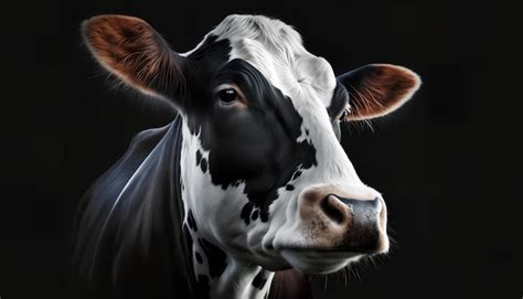 Vaca Fundo Preto Imagens Download Grátis No Freepik