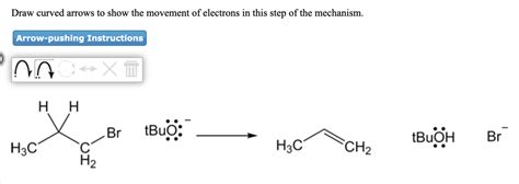Solved Draw curved arrows to show the movement of electrons | Chegg.com