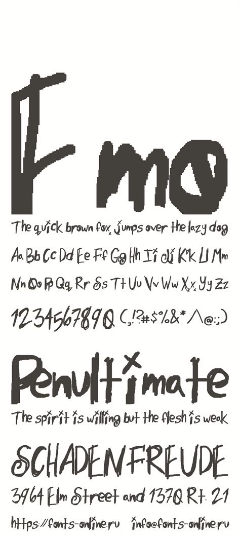 Emo Font