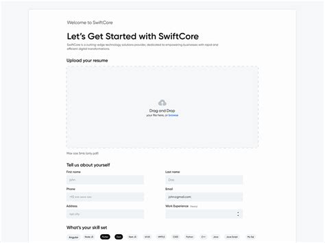 Application Form Designs Themes Templates And Downloadable Graphic