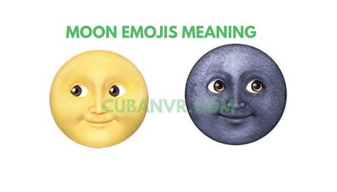 Meaning Of The Moon Emojis On Whatsapp And How To Use Them Cuban Vr