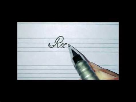 Name Of Reese Write ️ In Beautiful Cursive Style Comment Your Name