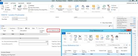generate purchase orders in microsoft dynamics nav