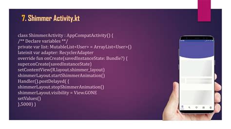 PPT How To Create Content Placeholder Animations For Android Using Shimmer Effects PowerPoint