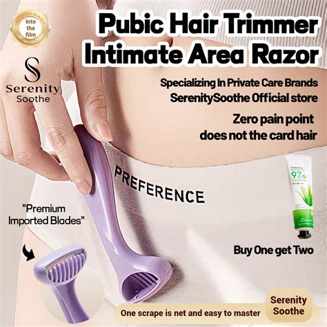 Serenitysoothe Safe Painless Razor Ladies Remove Leg Armpit Hair
