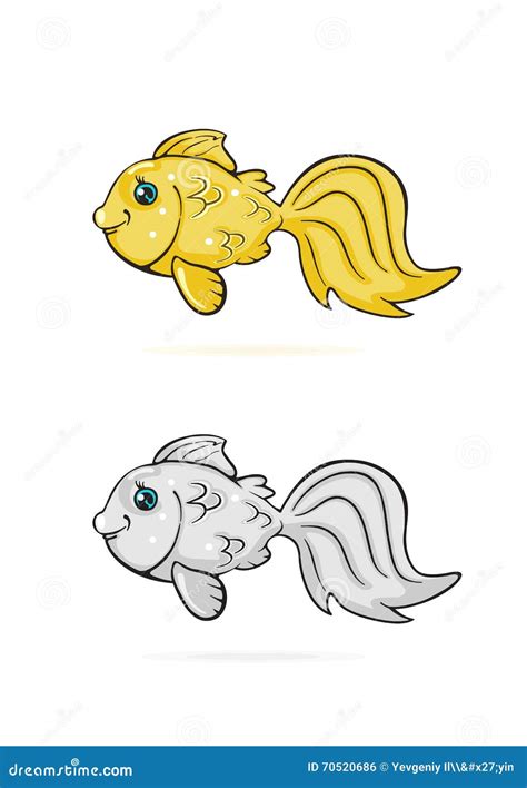 Cartoon Drawing Of Goldfish At Isaac Soundy Blog