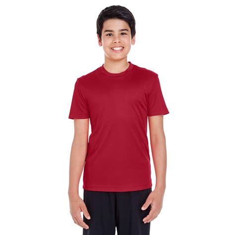 Camiseta Youth Zone Performance Sport Scrlet Red Xl Equipo 365 Tt11y