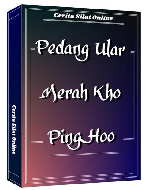 Pin Di Bu Kek Siansu Kho Ping Hoo Suling Emas Cinta