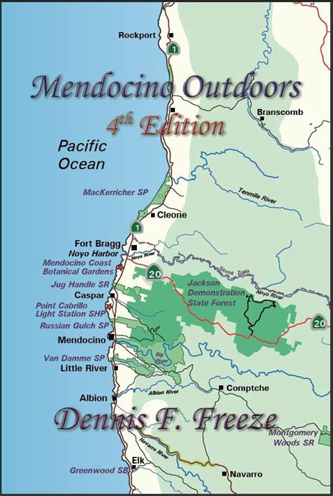 Map Of Mendocino Coast Tourist Map