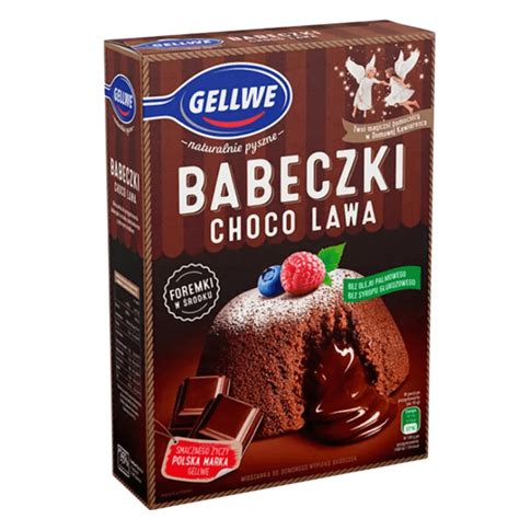 Babeczki Choco Lawa Gellwe 225 G Dobre Ceny Polski Sklepik Smakosz
