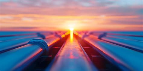 Significance Of Energy Infrastructure Dynamic 3d Rendering Of Natural Gas Pipelines Concept