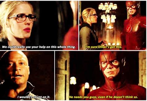 Felicity Diggle And The Flash Arrow Mynameisoliverqueen Arrow Tv