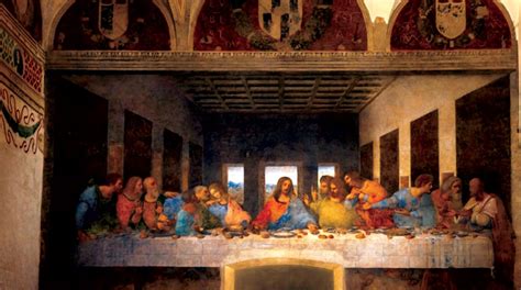العشاء الأخير لدافنشي تخرج من الحجر للجمهور في ميلانو