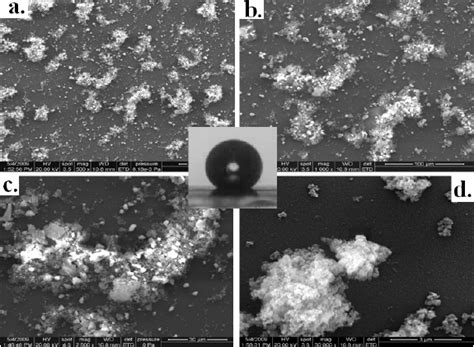 Sem Micrographs Show As Modified Glass Surface With Hierarchical Download Scientific Diagram