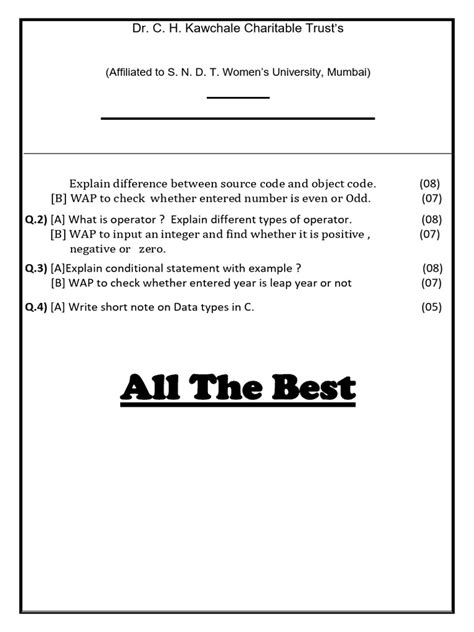 C Language Pdf