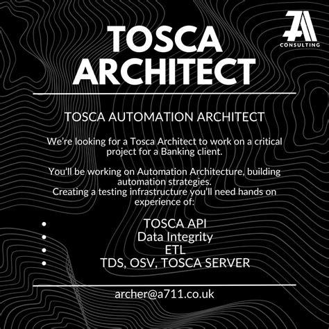 Graham Archer On Linkedin Tosca Toscaautomation Tricentis Tds Osv