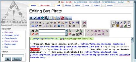 Documentation Wiki Now Available Dangerous Prototypes
