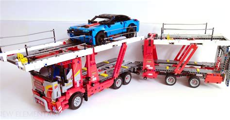 Lego® Technic Review 42098 Car Transporter Part 1 New Elementary