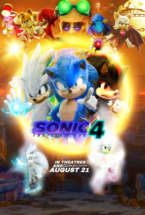 Sonic The Hedgehog 4 Movie Poster 2 By Andrewtrotter On Deviantart