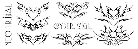 Cyber Sigilism Vector Images And Graphics For Commercial Use Vectorstock