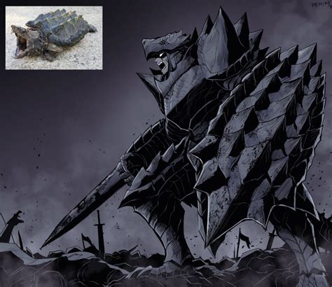 Gegegekman Original Absurdres Highres 1boy Alligator Snapping