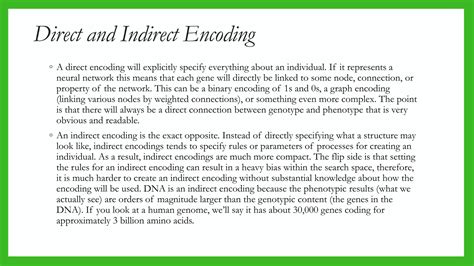Neat Neuroevolution Of Augmenting Topologies Pptx