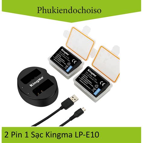 Pin S C Kingma Cho Canon Lp E H P Ng Pin Th Nh Shopee Vi T Nam