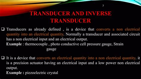 Classification Of Transducer Pptx