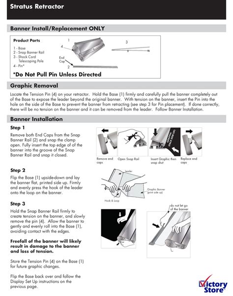 Custom Photo Backdrop Banner Assembly Instructions
