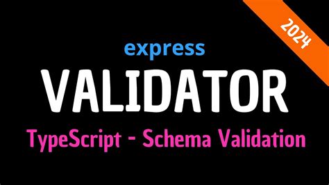 curso de node js typescript express validator chain vs schema