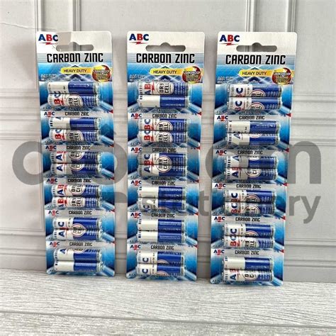 Jual Satu Set Biji Baterei Batrei Baterai Abc Aaa Kecil Shopee Indonesia
